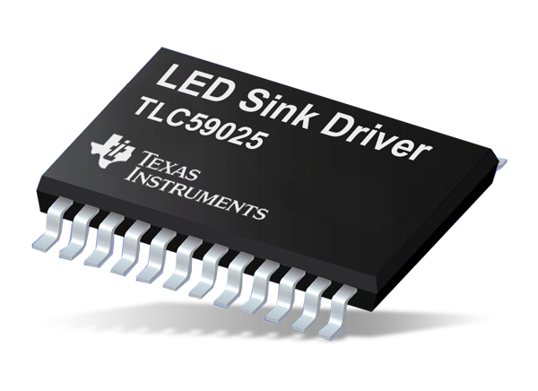 TLC59025 LED Sink Drivers - TI | Mouser