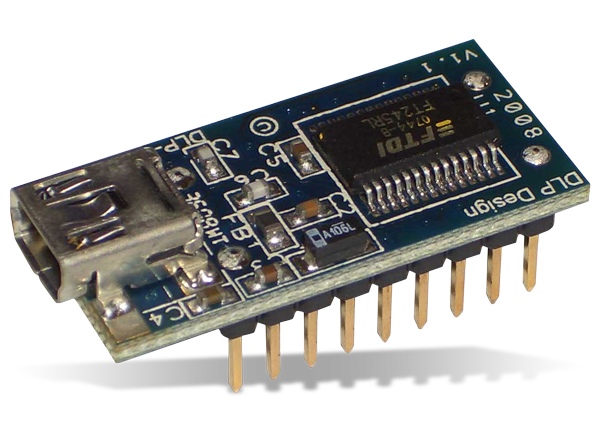 DLP-USB232R/DLP-USB245R USB Adapter Modules - DLP Design | Mouser