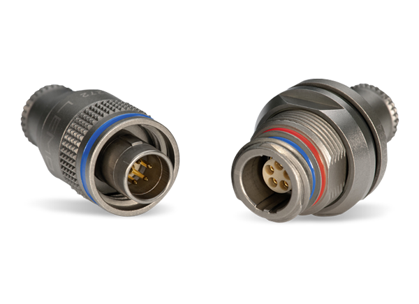 M Series Ratchet Coupling Connectors - LEMO | Mouser