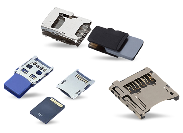 104031 Push-Pull microSD card Connectors - Molex | Mouser