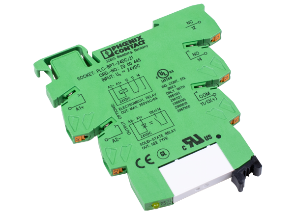 PLC Push-In Technology Relays - Phoenix Contact | Mouser