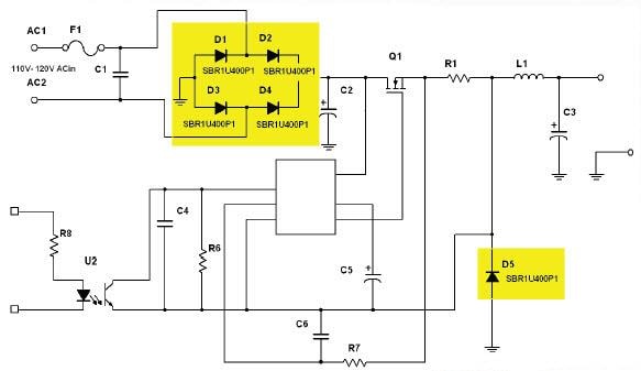 SBR1U400P1 400V Super Barrier Rectifiers - Diodes Inc | Mouser