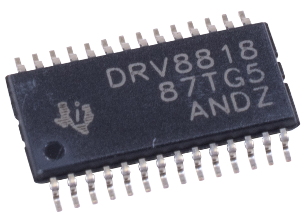 DRV8818 2.5A Bipolar Stepper Motor Driver - TI | Mouser