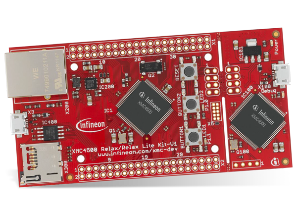 XMC4500 Relax & Relax Lite Evaluation Kits - Infineon Technologies | Mouser