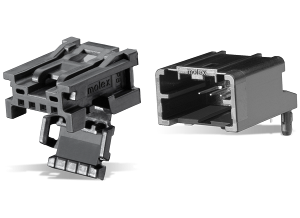Mini50 Unsealed Automotive Connectors - Molex | Mouser