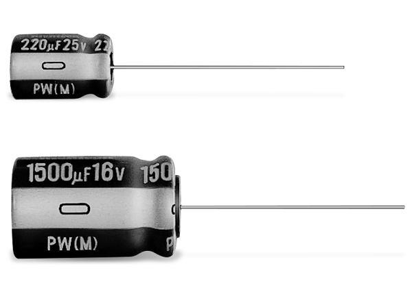 UPW Aluminum Electrolytic Capacitors - Nichicon | Mouser
