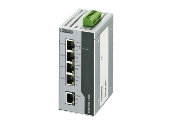 FL SWITCH 1001T-4POE Unmanaged PoE Switch - Phoenix Contact | Mouser