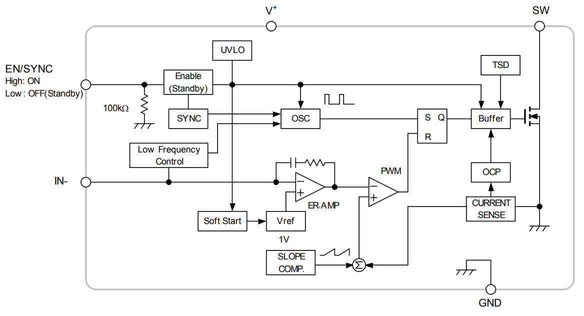NJW4132 Step-Up Switching Regulators - Nisshinbo | Mouser