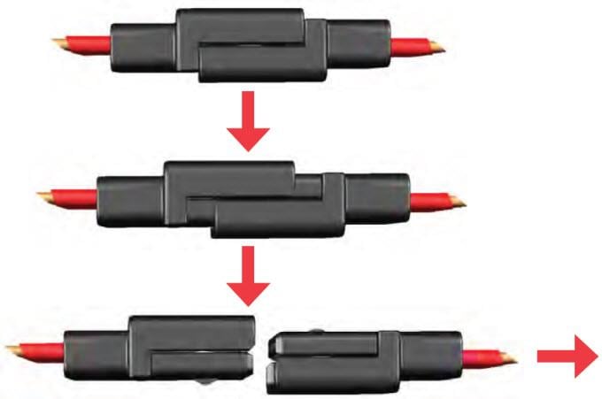 Ditto Wire-to-Wire Genderless Interconnects - Molex | Mouser