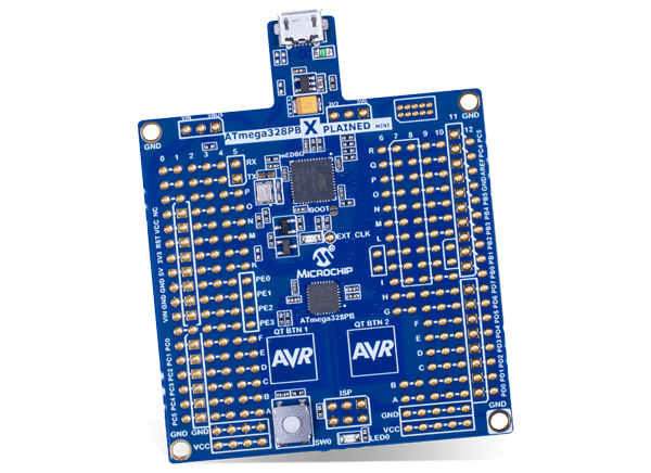 Atmega328pb Xplained Mini Atmega328pb Xmini Microchip Technology Mouser