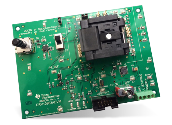 DRV10963AEVM Evaluation Module (EVM) - TI | Mouser