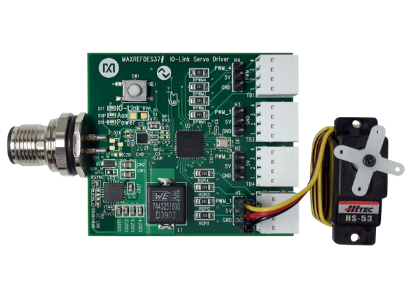 MAXREFDES37 IO-Link® Servo Driver Reference Design - Analog Devices / Maxim Integrated | Mouser