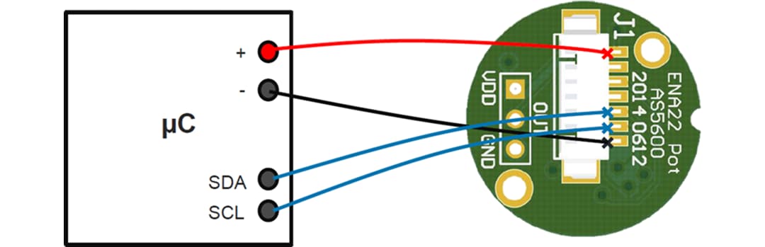 AS5600 12-Bit Potentiometer Reference Design - ams OSRAM | Mouser
