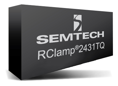 RClamp®2431TQ Ultra-Low Capacitance TVS Device - Semtech | Mouser