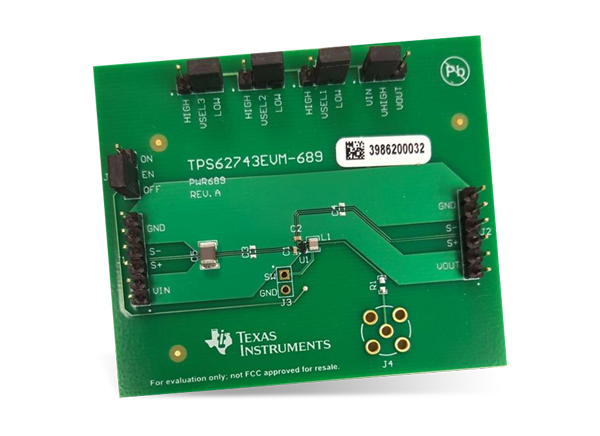 TPS62743EVM-689 Evaluation Module - TI | Mouser