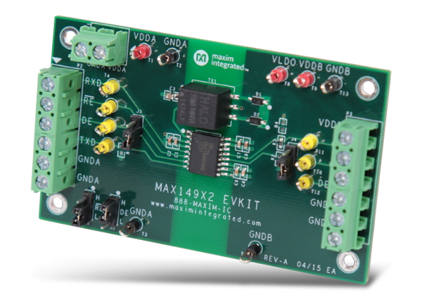MAX149X2EVKIT Transceiver Evaluation Kit - Analog Devices / Maxim Integrated | Mouser
