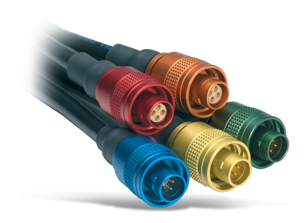 M Series Anodized Connectors - LEMO | Mouser