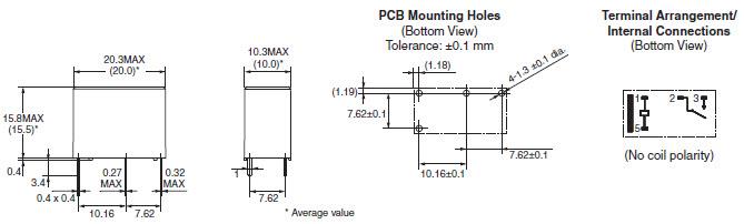 G5Q-EL/EL2/EL3 Miniature Power Relays - Omron Electronics | Mouser
