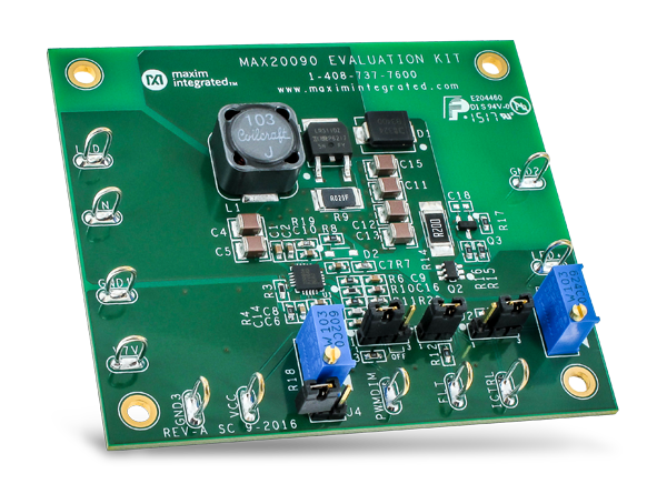 MAX20090EVKIT Evaluation Kit - Analog Devices / Maxim Integrated | Mouser