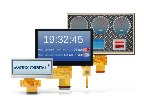 Parallel TFTs - Matrix Orbital | Mouser