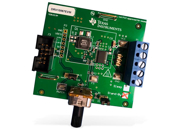 DRV10987EVM Motor Driver Evaluation Module - TI | Mouser