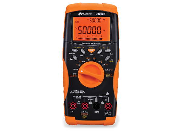U1252B / 3B Handheld Digital Multimeters - Keysight Technologies | Mouser