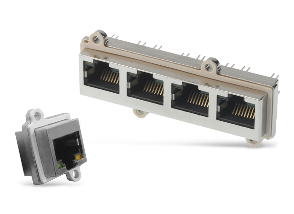 SealJack™ Harsh Environment RJ45 Jacks - Stewart Connector / Bel | Mouser