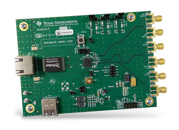 DP83867ERGZ-S SGMII PHY Evaluation Module - TI | Mouser