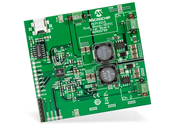 MCP19215 Evaluation Board (ADM00799) - Microchip Technology | Mouser