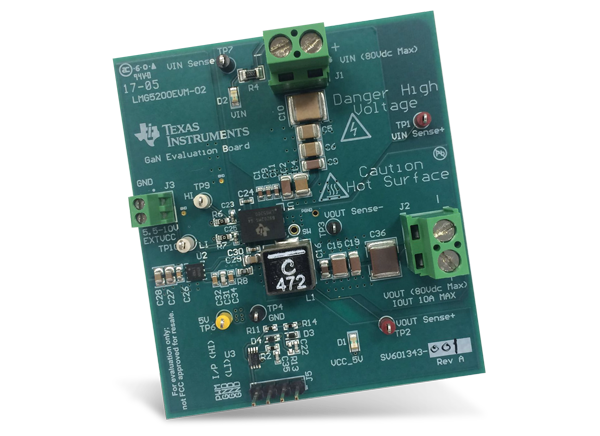 LMG5200EVM-02 GaN Power Stage Evaluation Module - TI | Mouser