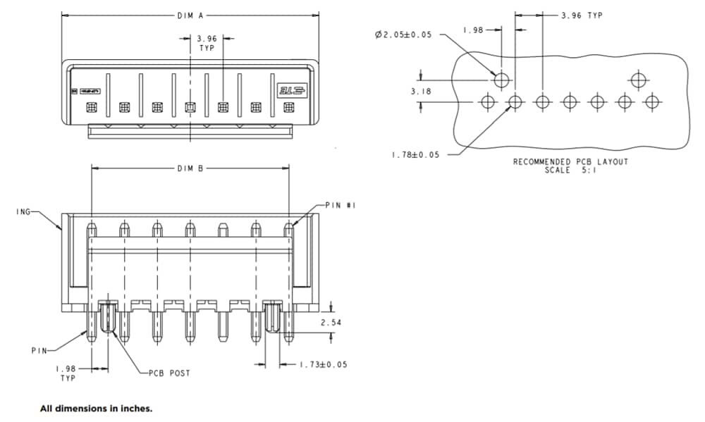 Economy Power (EP) Headers - TE Connectivity / AMP Connectors | Mouser
