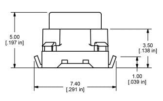 TL9100 "Soft-Touch" Tactile Switches - E-Switch | Mouser