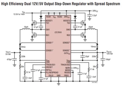LTC781x Synchronous Boost Buck Controllers - ADI | Mouser