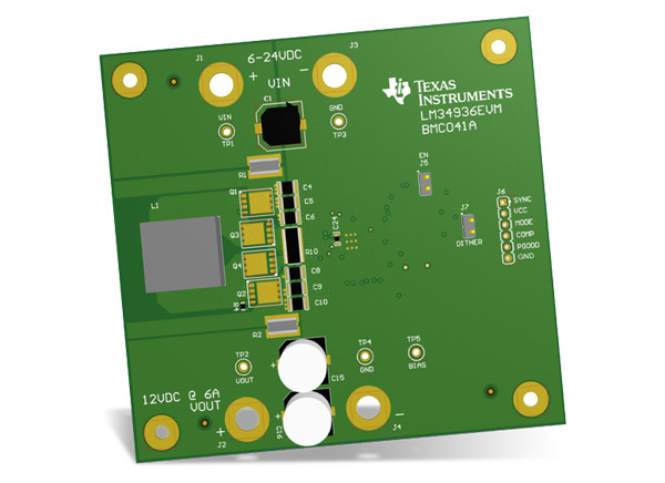 LM34936EVM Controller Evaluation Module (EVM) - TI | Mouser