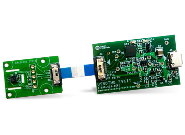 MAX30205EVSYS Sensor Evaluation Kit - Analog Devices / Maxim Integrated ...