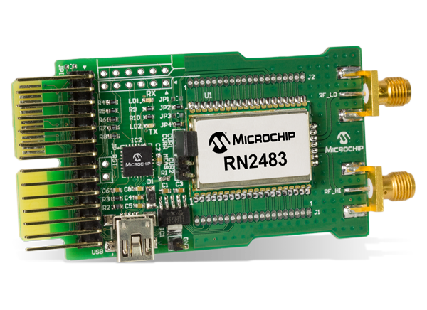 RN2483 LoRa PICtail™ / PICTAIL Plus Daughter Board - Microchip ...