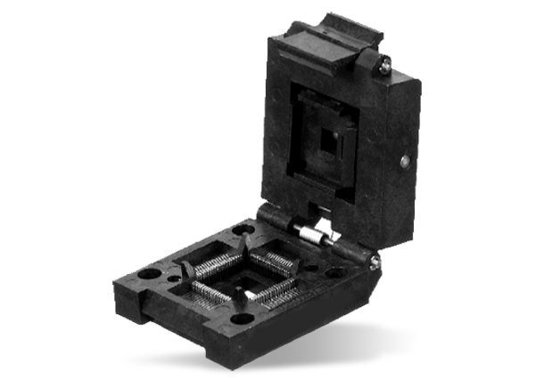 QFP Open Top & Clamshell Sockets - Yamaichi | Mouser