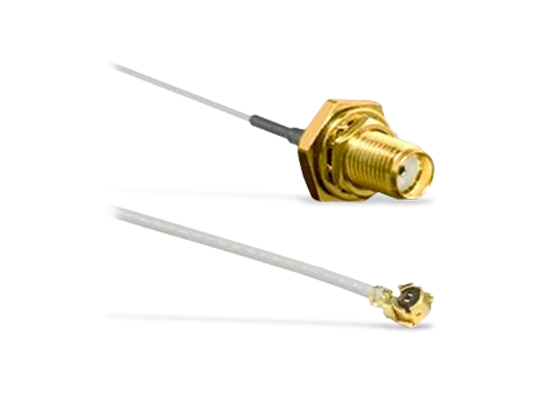 Gold SMA to UFL_MHF RF Cable Assemblies - Linx | Mouser