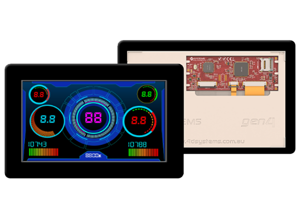 gen4-4DPi Series Displays - 4D Systems | Mouser