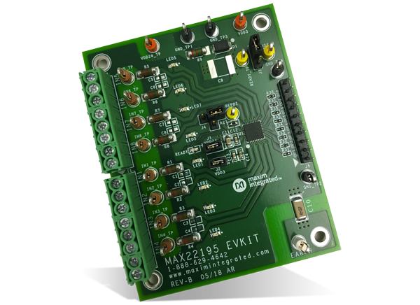MAX22195EVKIT Interface Evaluation Kit - Analog Devices / Maxim ...