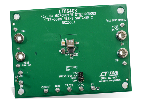 LT8640S Demo Board DC2530A - ADI | Mouser