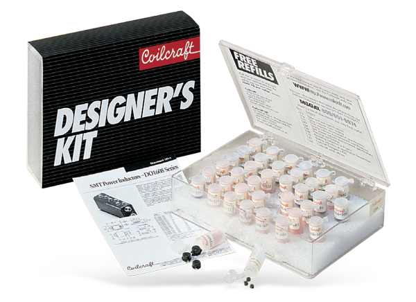 Square Air Core RF Inductors Designer's Kit C438-2 - Coilcraft | Mouser