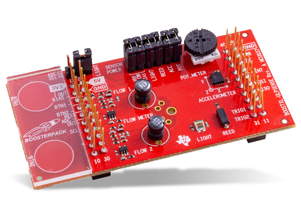BOOSTXL-ULPSENSE Sensor Controller BoosterPack - TI | Mouser