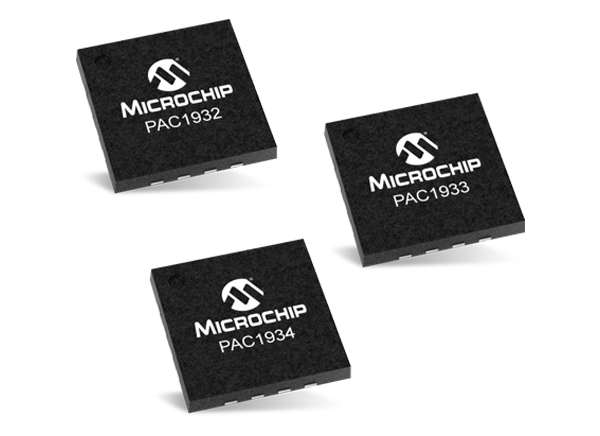 PAC1932, PAC1933, PAC1934 Power Monitor ICs - Microchip Technology | Mouser