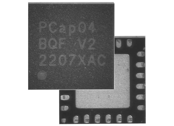 PCap04 Capacitance-to-Digital Converters - ScioSense | Mouser