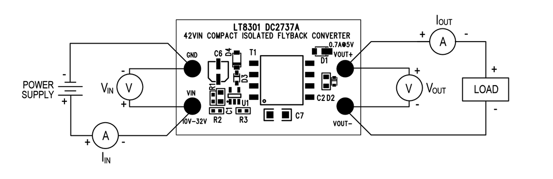 DC2737A DemoCircuit for LT8301 Flyback Converter - ADI | Mouser