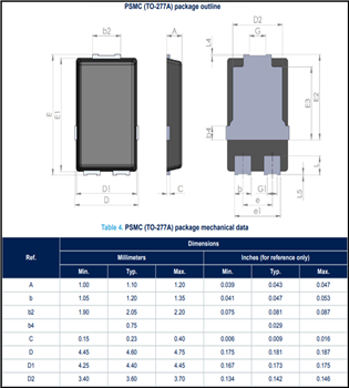 STPS1230SF 30V Power Schottky Rectifier - STMicro | Mouser