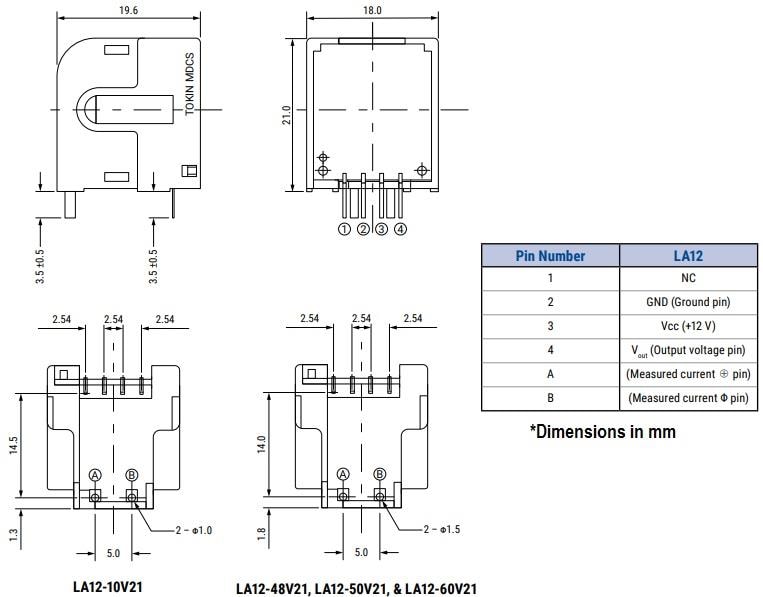 Magnetic Direct Current Sensors - KEMET | Mouser