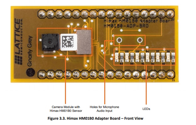Himax HM01B0 UPduino Shield - Lattice Semiconductor | Mouser