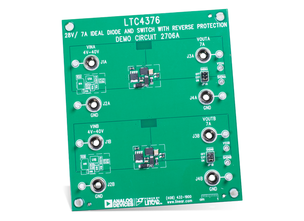 DC2706A Demo Circuit for the LTC4376 Controller - ADI | Mouser